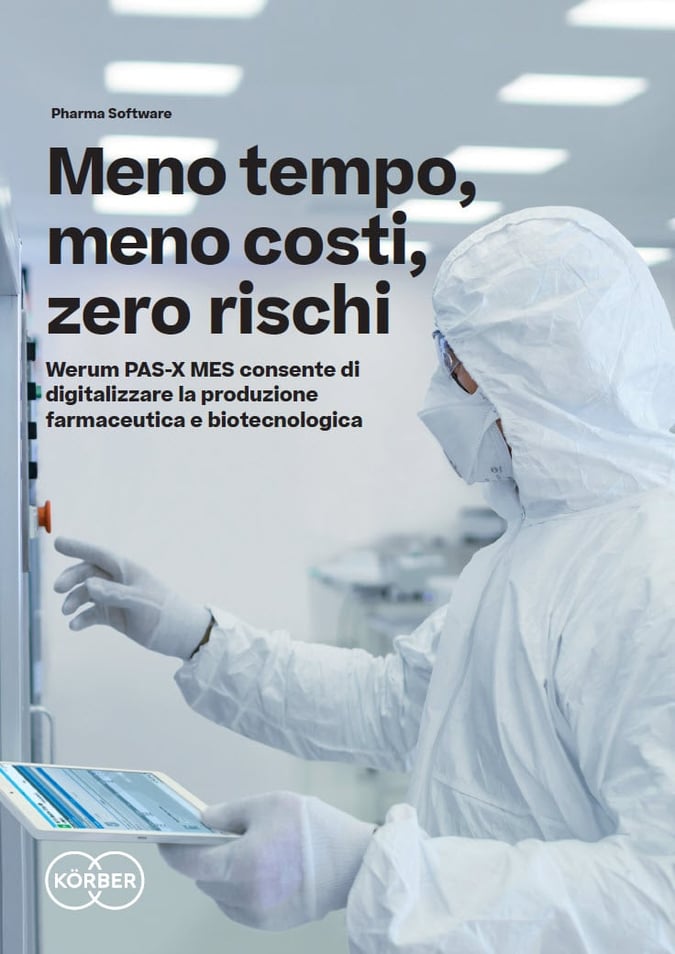 Körber Pharma | Software | PAS-X MES brochure