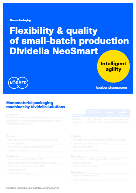 NeoSmart | Monomaterial Packaging Machines