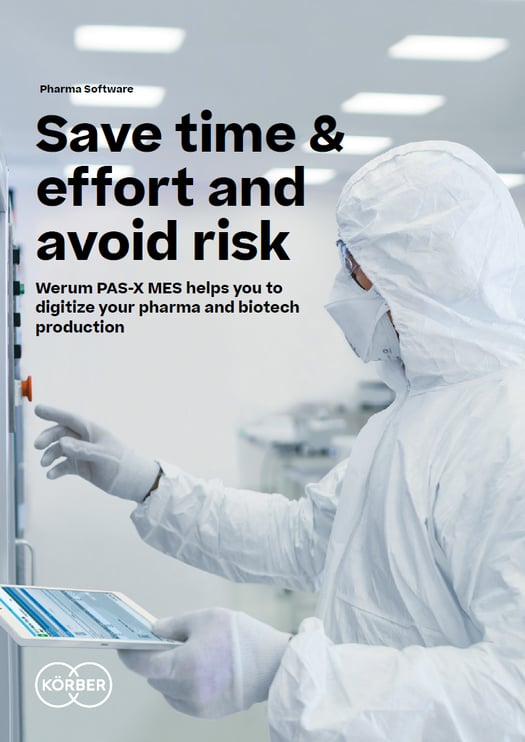 Körber Pharma | Software | PAS-X MES brochure