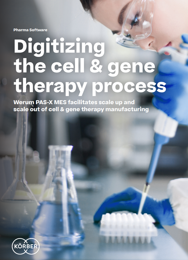 Körber Pharma | Software | PAS-X Cell & Gene