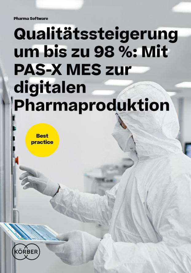 Körber Pharma | Software | Value Story PAS-X MES