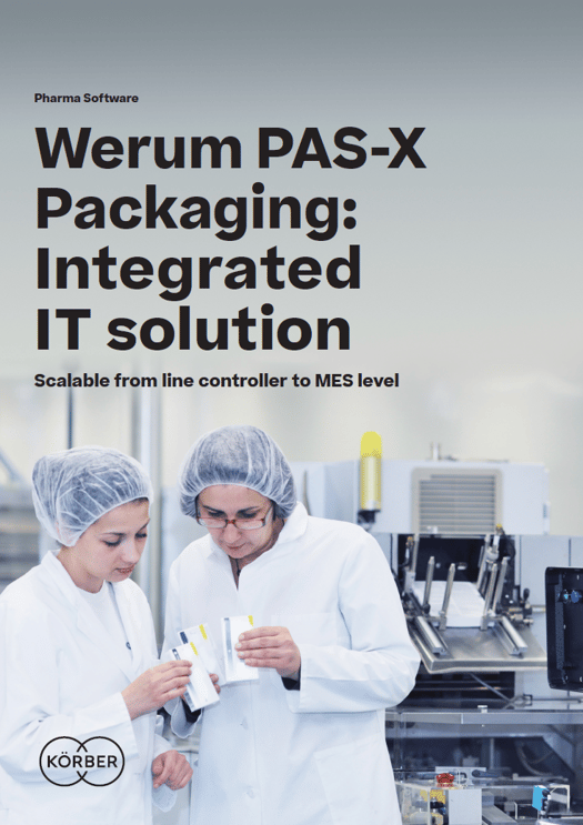 Körber Pharma | Software | PAS-X Packaging