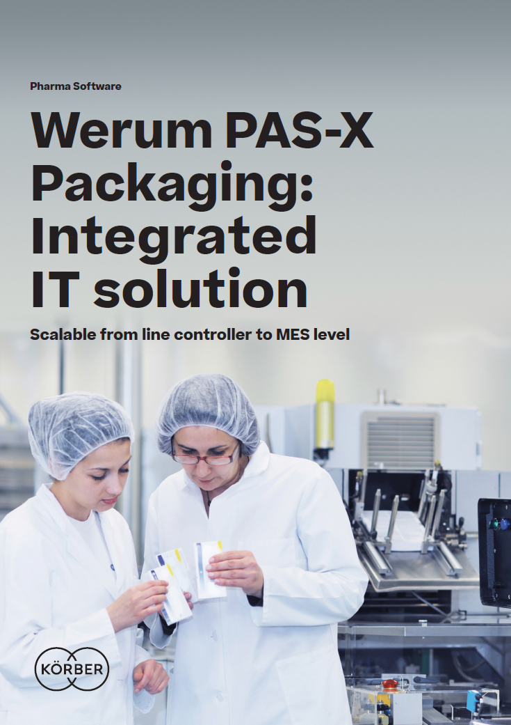 Körber Pharma | Software | PAS-X Packaging