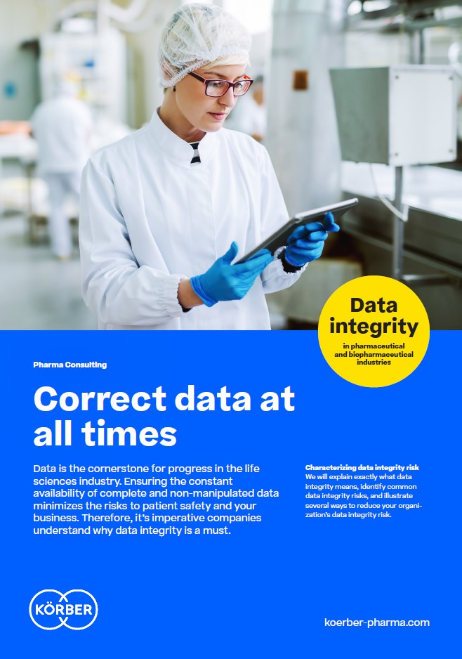 Körber Consulting | Biopharmaceutical and Pharma Data Integrity
