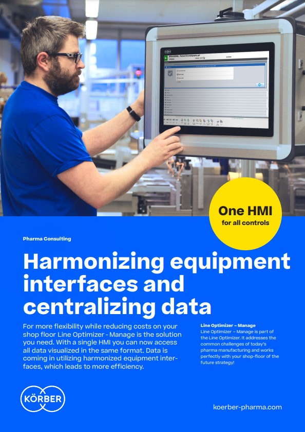 Körber Consulting | Manage | Centralized Data Harmonization Pharma Software