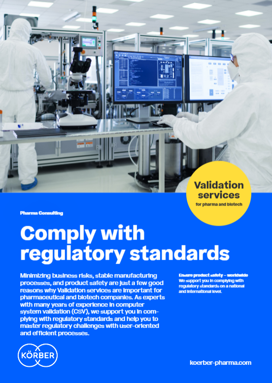 Körber Consulting | Regulatory Pharmaceutical Validation Services