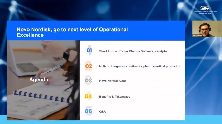 Körber Pharma | Software | Novo Nordisk PAS-X Scheduler Webinar